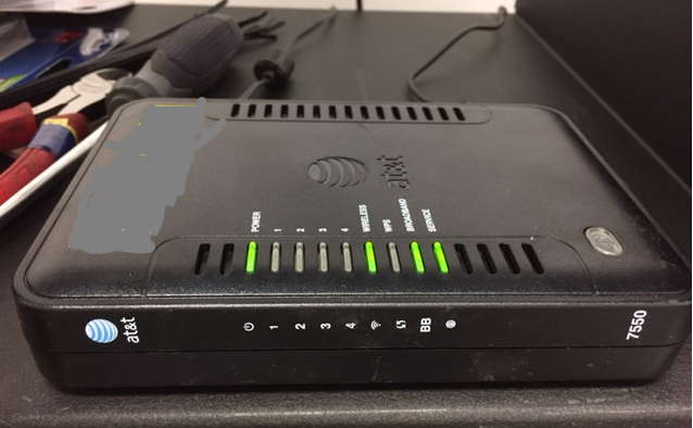 Netgear 7550 Modem Router